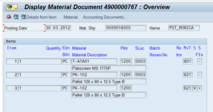 Returnable Packaging part. 1 – Only Ordinary Notes