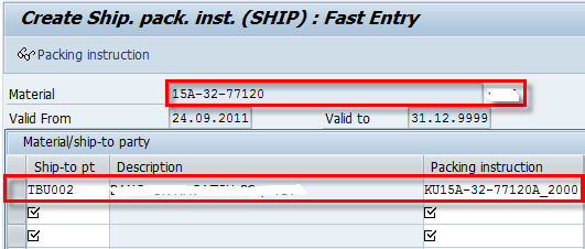 Packing Instructions & Determination – Only Ordinary Notes