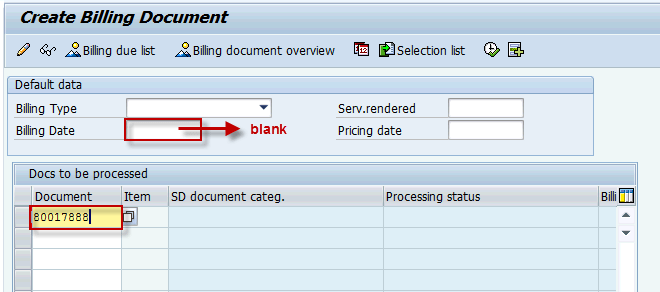 Billing Date Set Automatically for the End of the Month for Specific ...