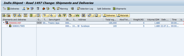 Route Determination in Shipment Based on Delivery Order Route – Only ...