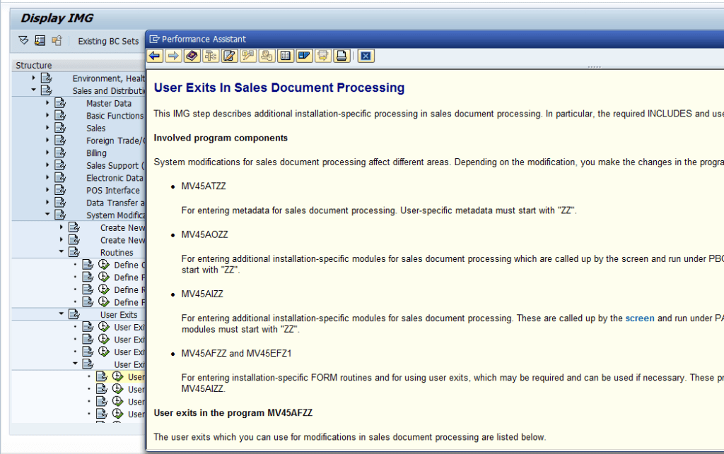 An Example Step by Step to Create Enhancement in User Exit SD – Only ...