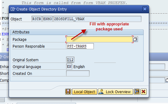 An Example Step by Step to Create Enhancement in User Exit SD – Only ...